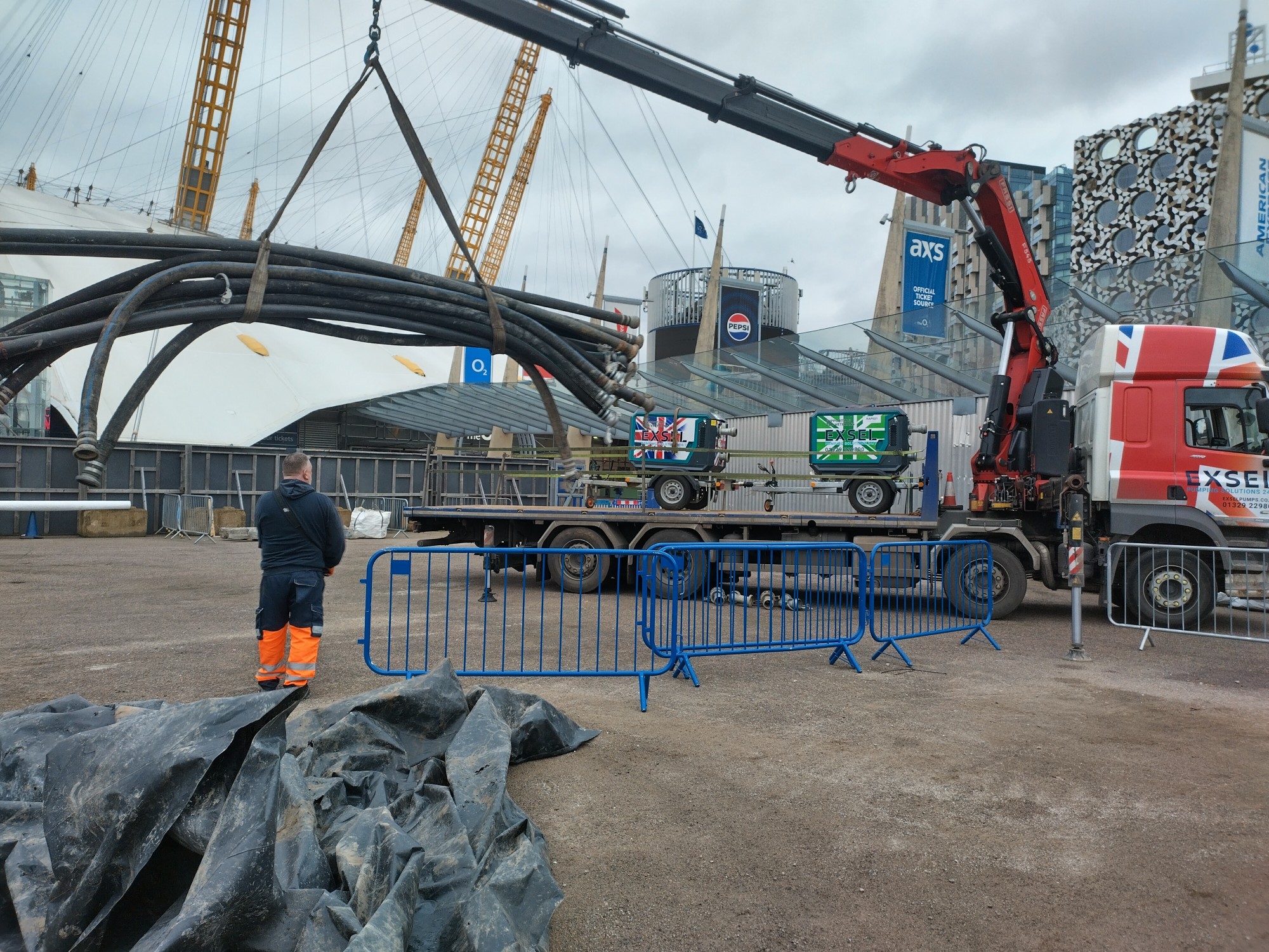 New manhole, saddle connection, sewer diversion & void filling ...
